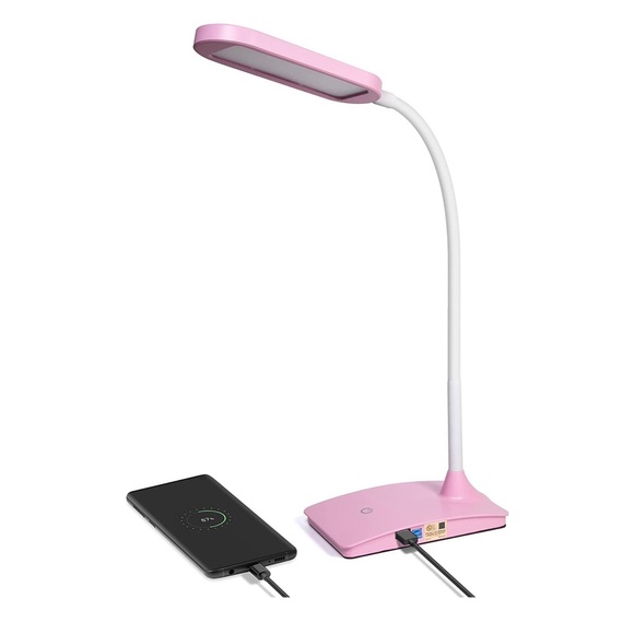 Anthropologie | Other | Pink Desk Lamp | Poshmark